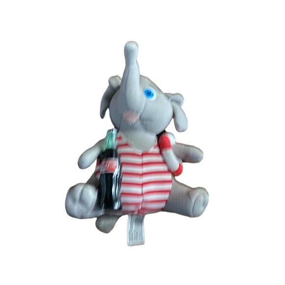 Coca Cola | Toys | Vintage 993 Cocacola Plush Collection Elephant In A ...